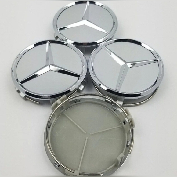 Other | 4 New Mercedes Benz 75mm Rim Center Caps | Poshmark